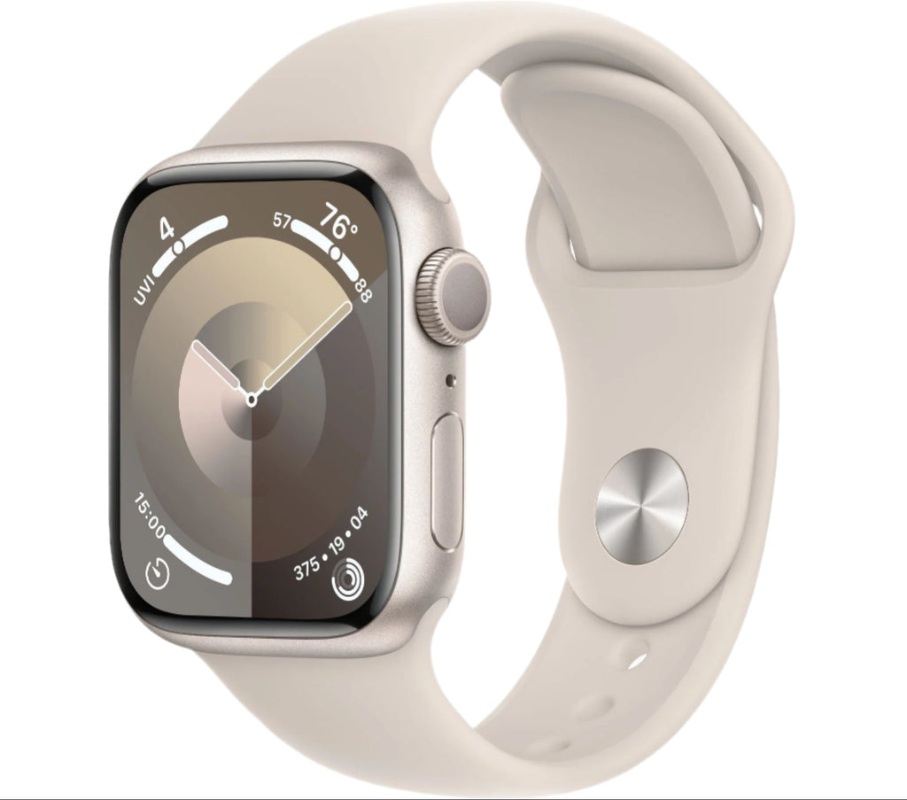 Apple Watch Series 9 GPS 41mm Starlight Aluminum Refurbished Good – Handtec