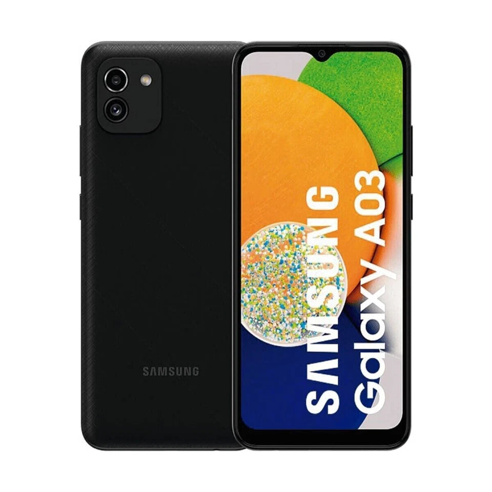 Samsung Galaxy A03 64GB, Black Unlocked Refurbished Excellent – Handtec