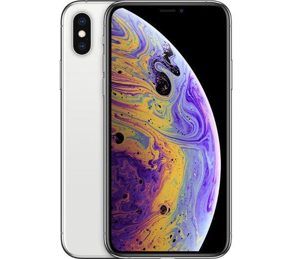 Apple iPhone XS 256GB Silver (No Face ID) Unlocked Refurbished Pristin ...
