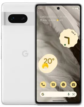 Google Pixel 7 (5G) 128GB Dual SIM, Snow Unlocked Refurbished Pristine ...